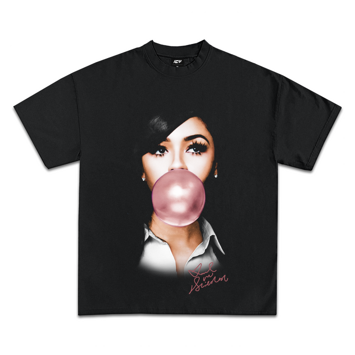 Mariah The Scientist Bubble Gum Graphic T-Shirt